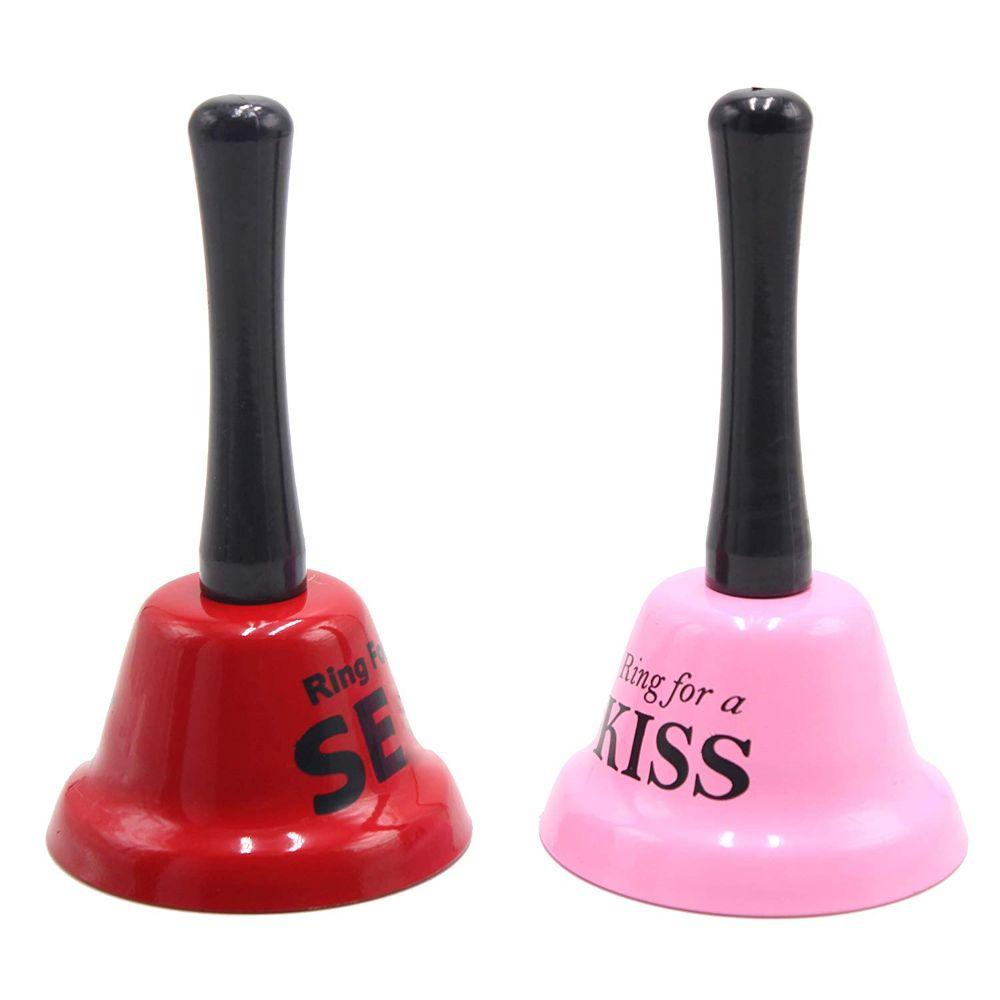 2 Pack Ring for Funny Red & Adorable Kiss Bell Cute Party Toy - Great ...
