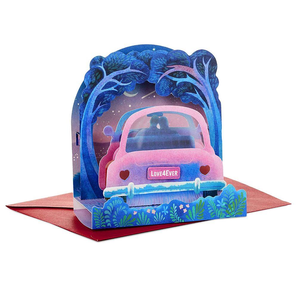 Paper Wonder Valentines Day Pop Up Card (Car Valentine ...