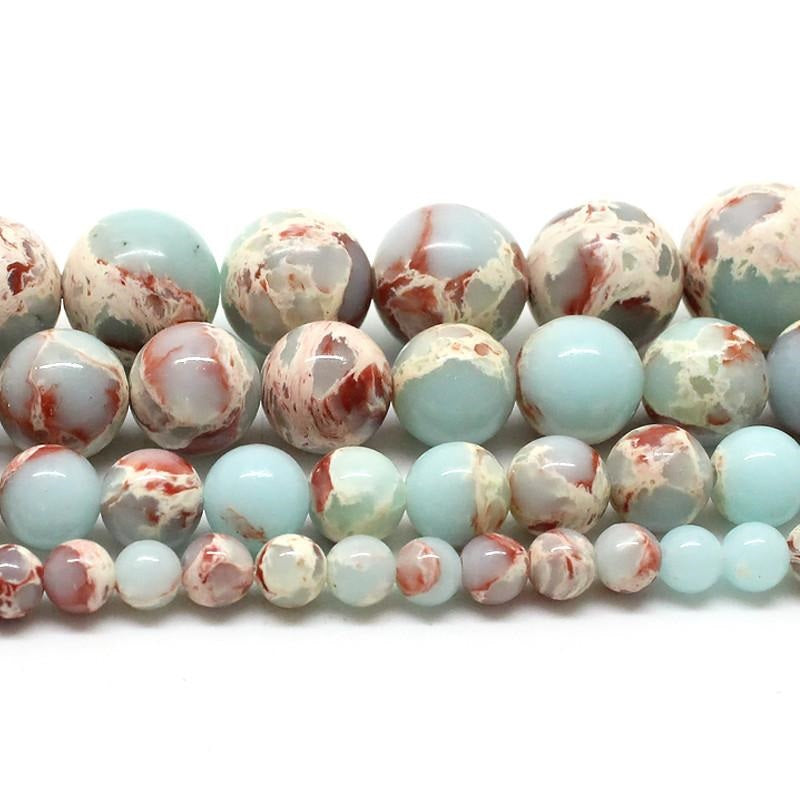 Blue Stone Beads For Jewelry Making – sparklingselections