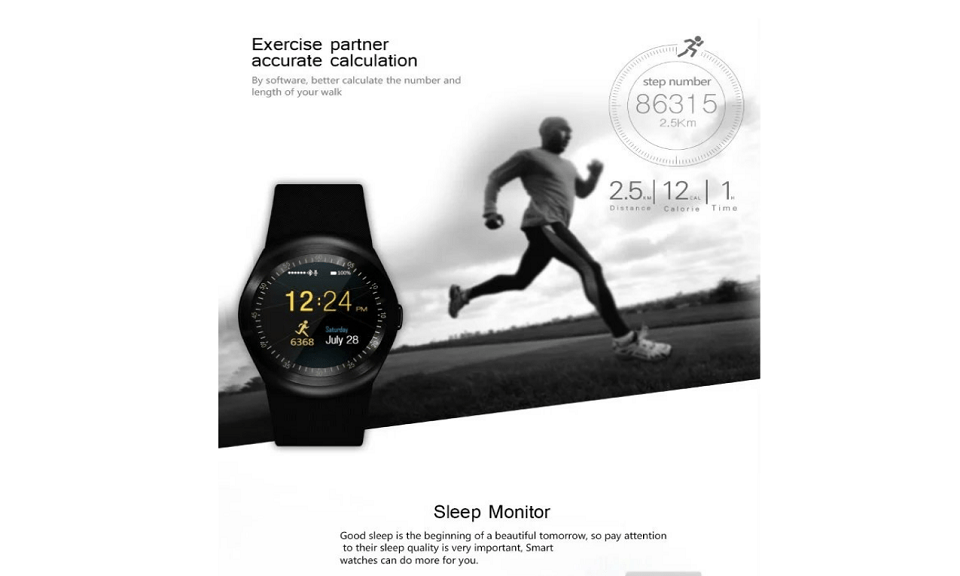 Smart Watch With Support Nano SIM Card and TF Card – sparklingselections