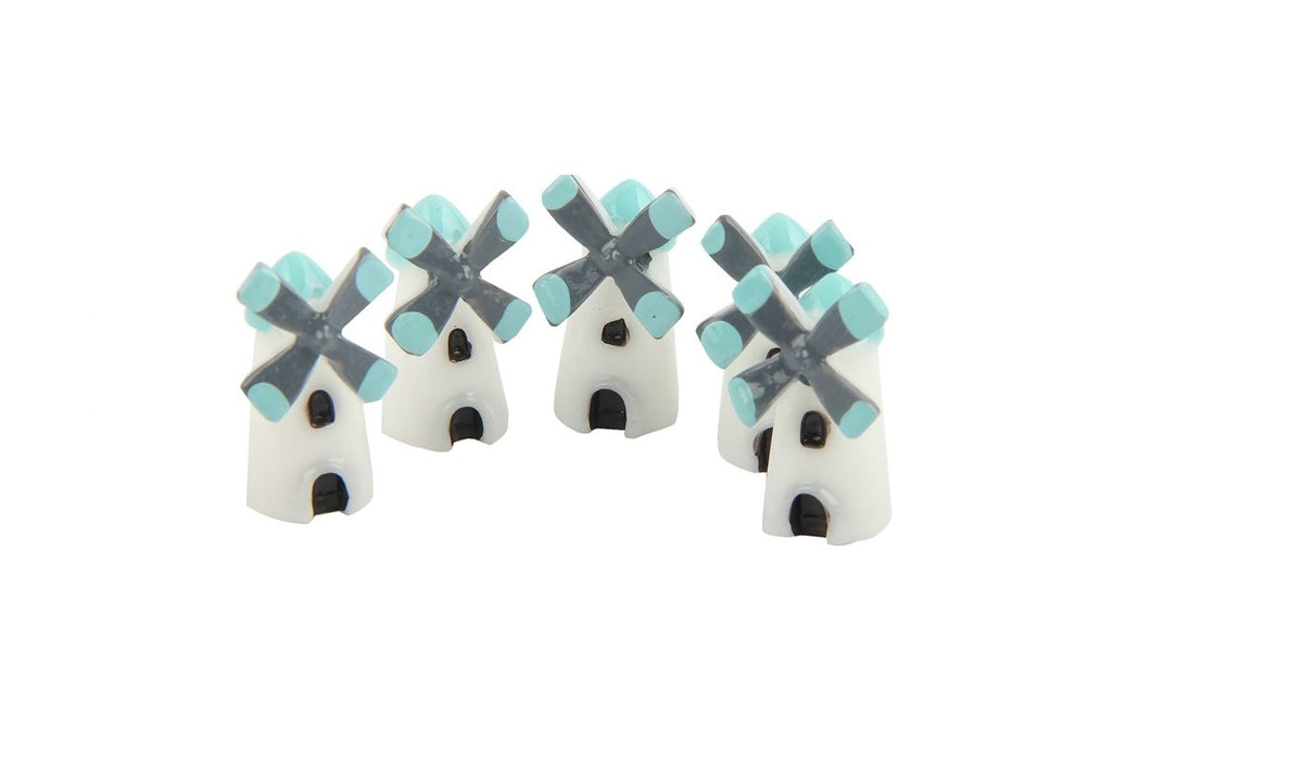 Mini Windmill Style Home Garden Decorative Miniature Accessories ...
