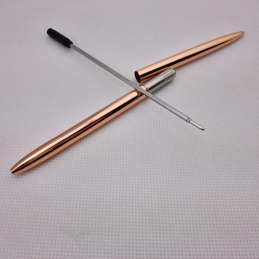 6+6 Pieces Slim Metal Gold and Rose Gold Ballpoint Pens ...