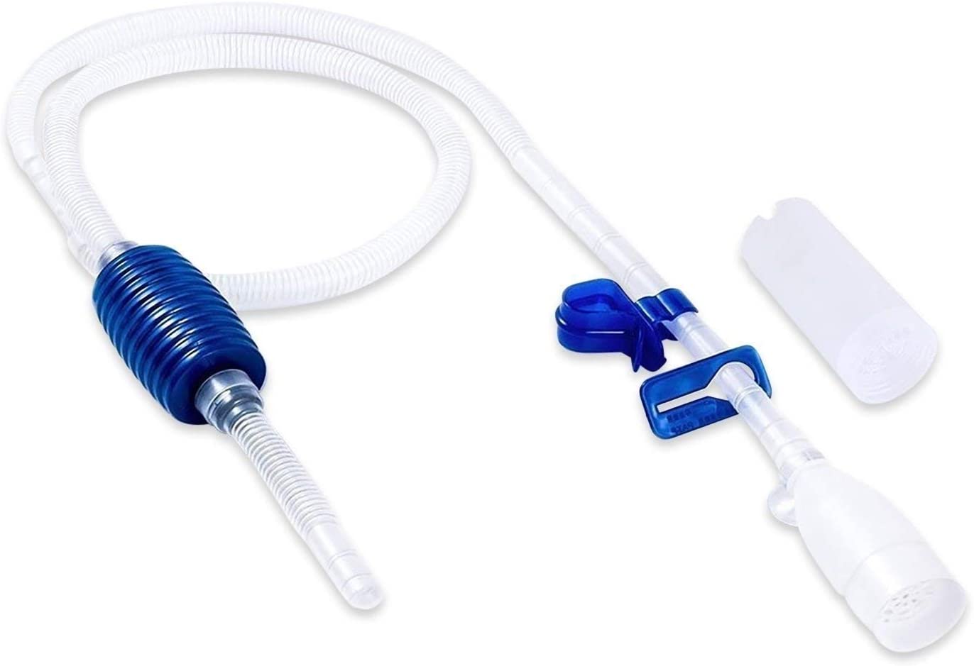 Aquarium Gravel Cleaner Washer Water Battery Siphon Operated Fish Tank ...