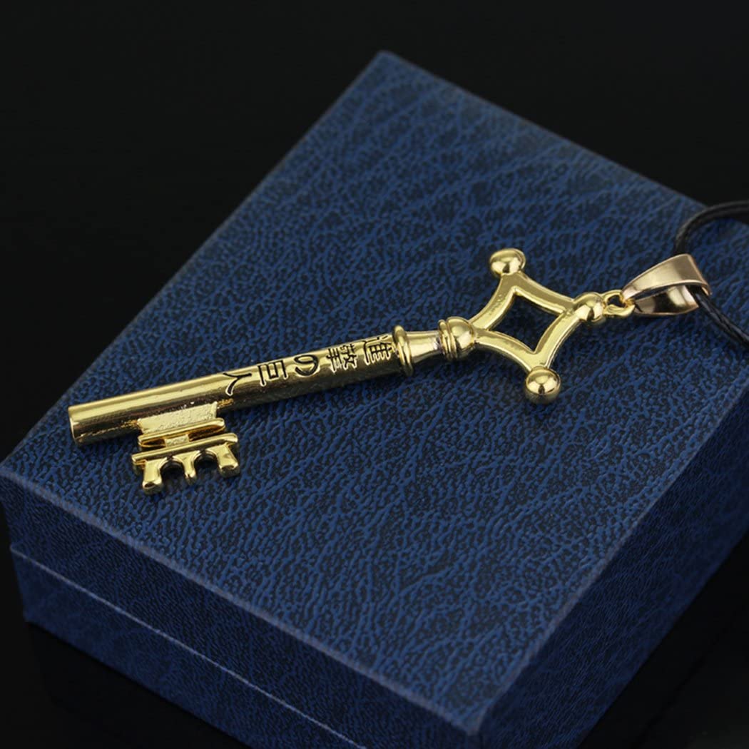 Attack On Titan Eren Key Metal Pendant Necklace Hot Sale Fashion Unise ...