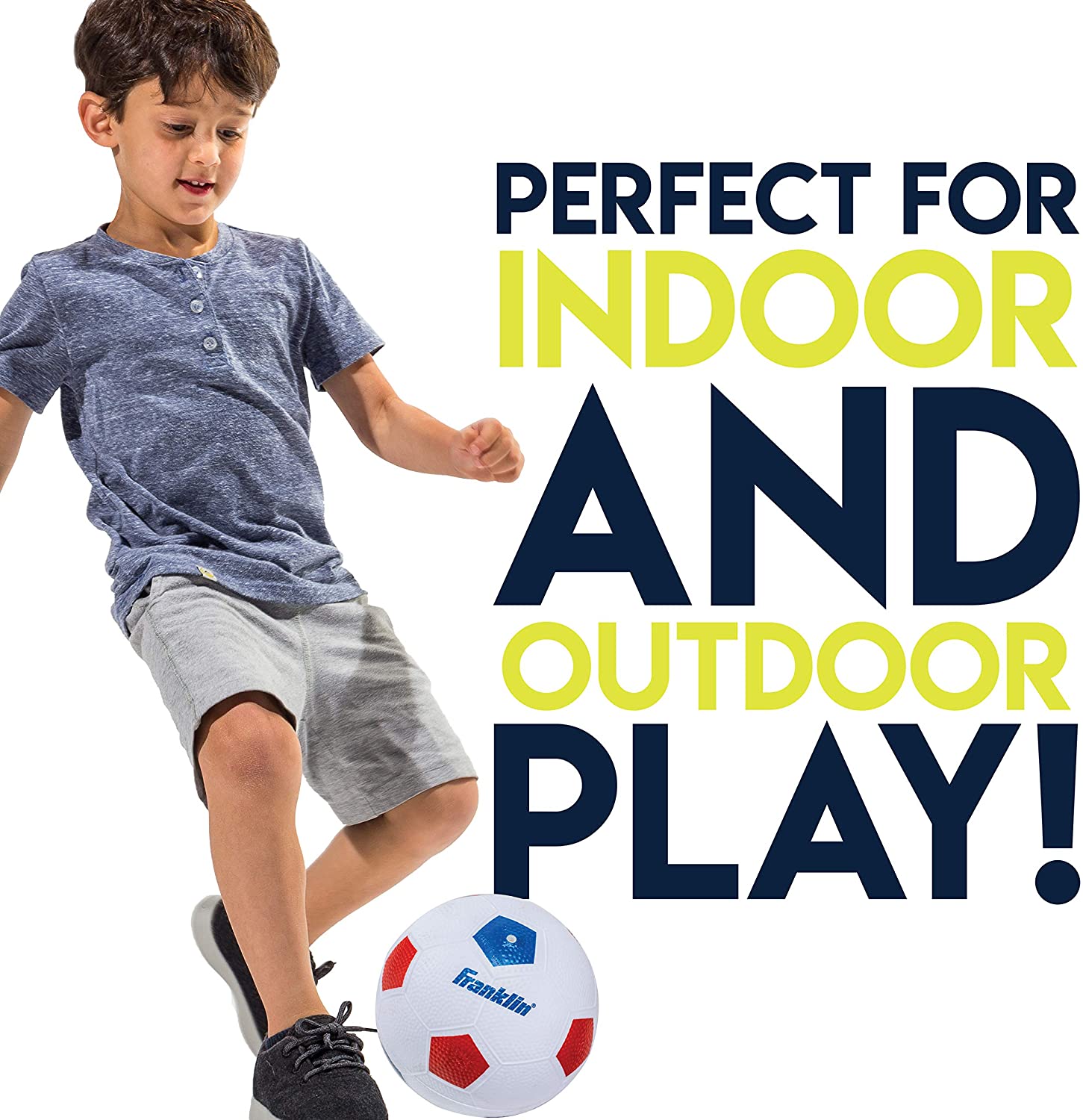 Sports Kids Soccer Goal with Ball & Pump – 24" X 16" Folding Goal ...