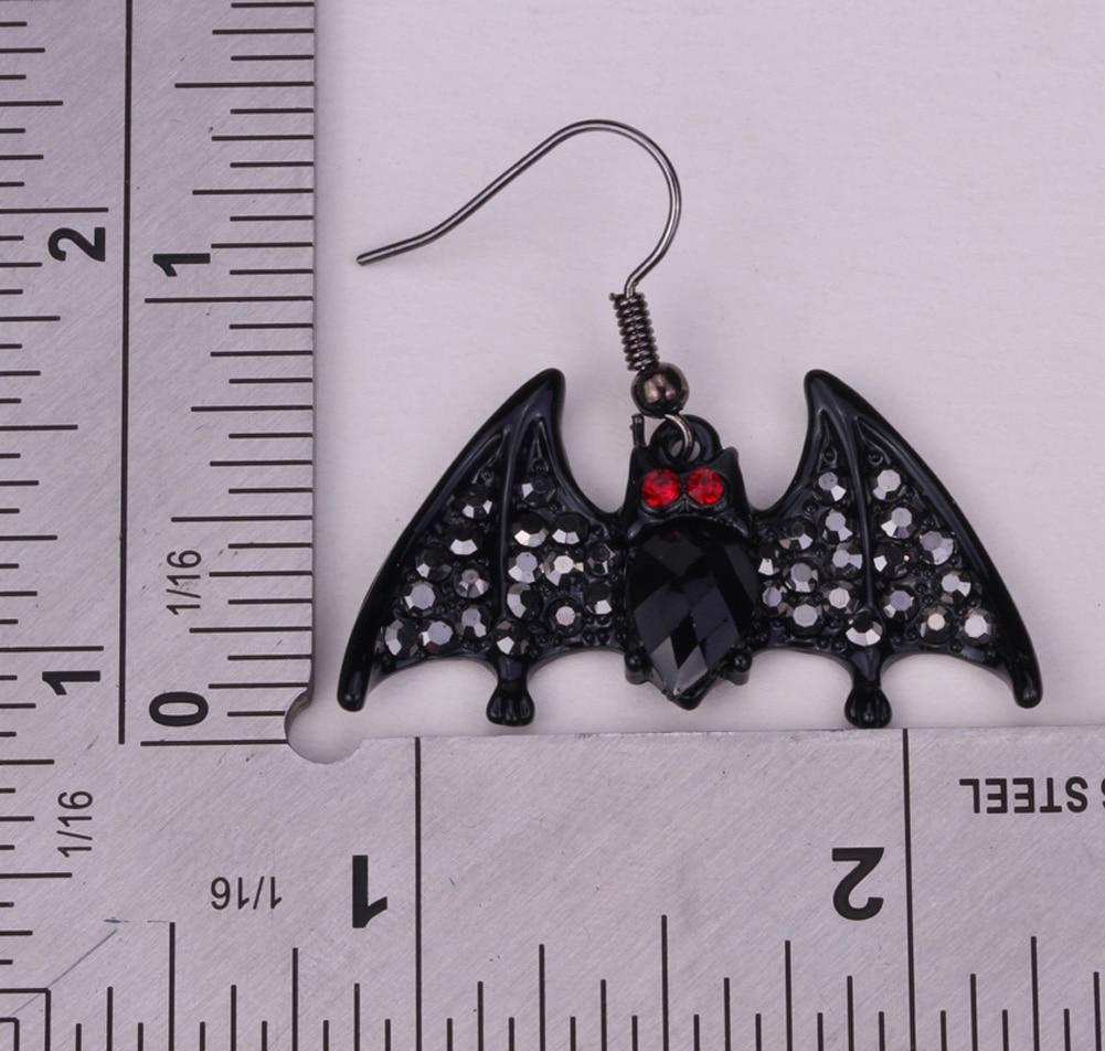 New Stylish Bat Dangle Halloween Earrings – sparklingselections