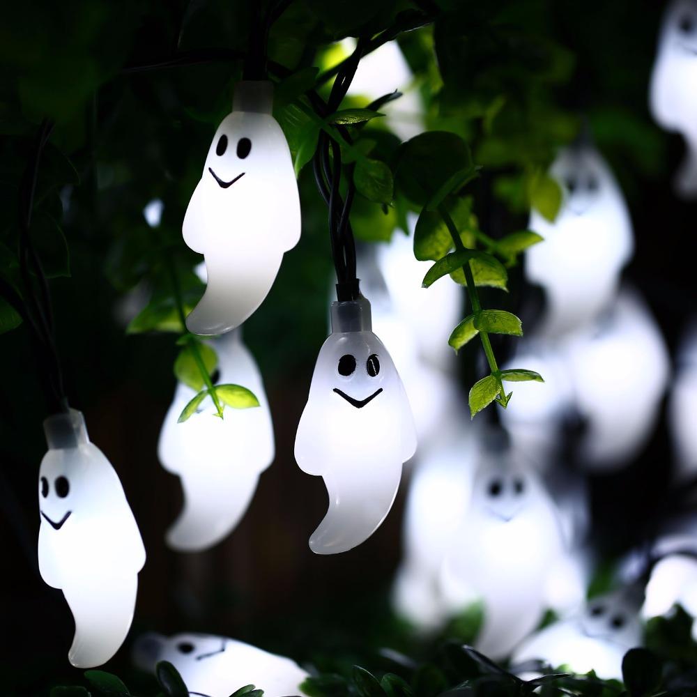 New Arrive 30 Led Ghost Solar String Lights – sparklingselections