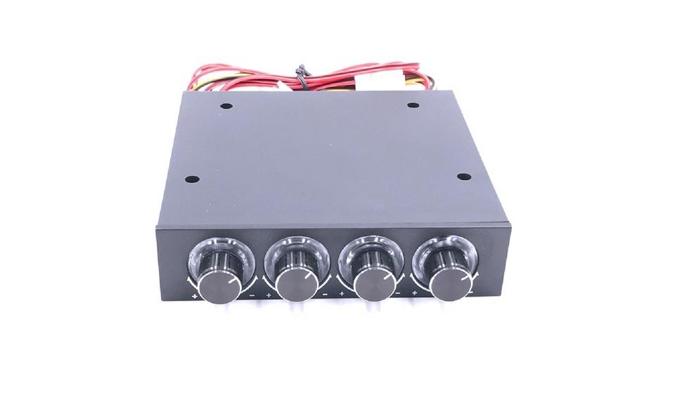 4 Channel Speed Fan Controller with Blue LED Controller ...