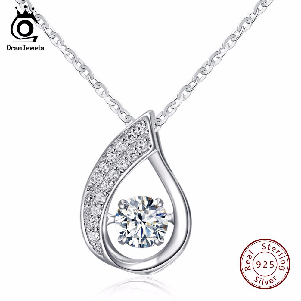 Water-Drop Pendant Necklace – sparklingselections