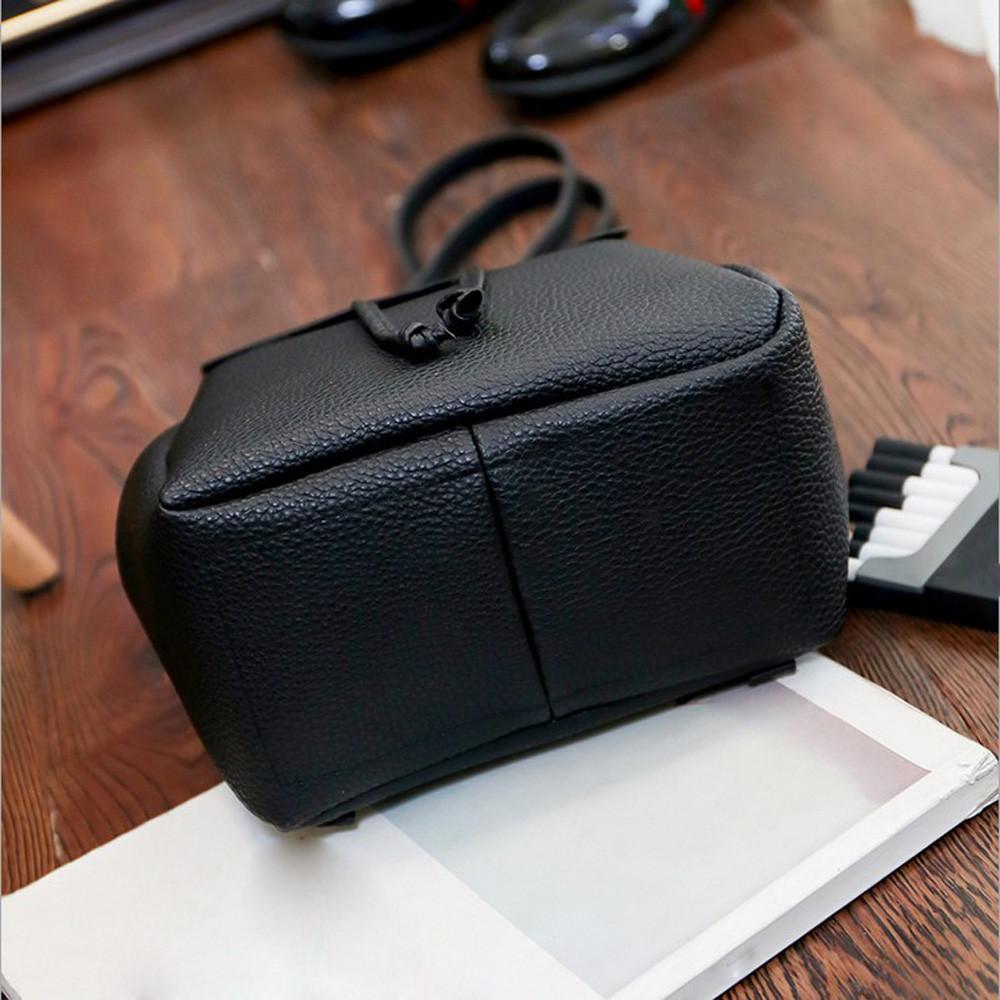 New Leather Stylish Korean Mini Rucksack Back Pack – sparklingselections