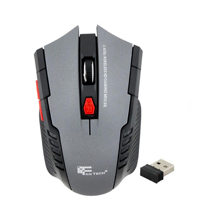 Mini Portable Wireless 2.4Ghz Optical Gaming Mouse For PC Laptop ...