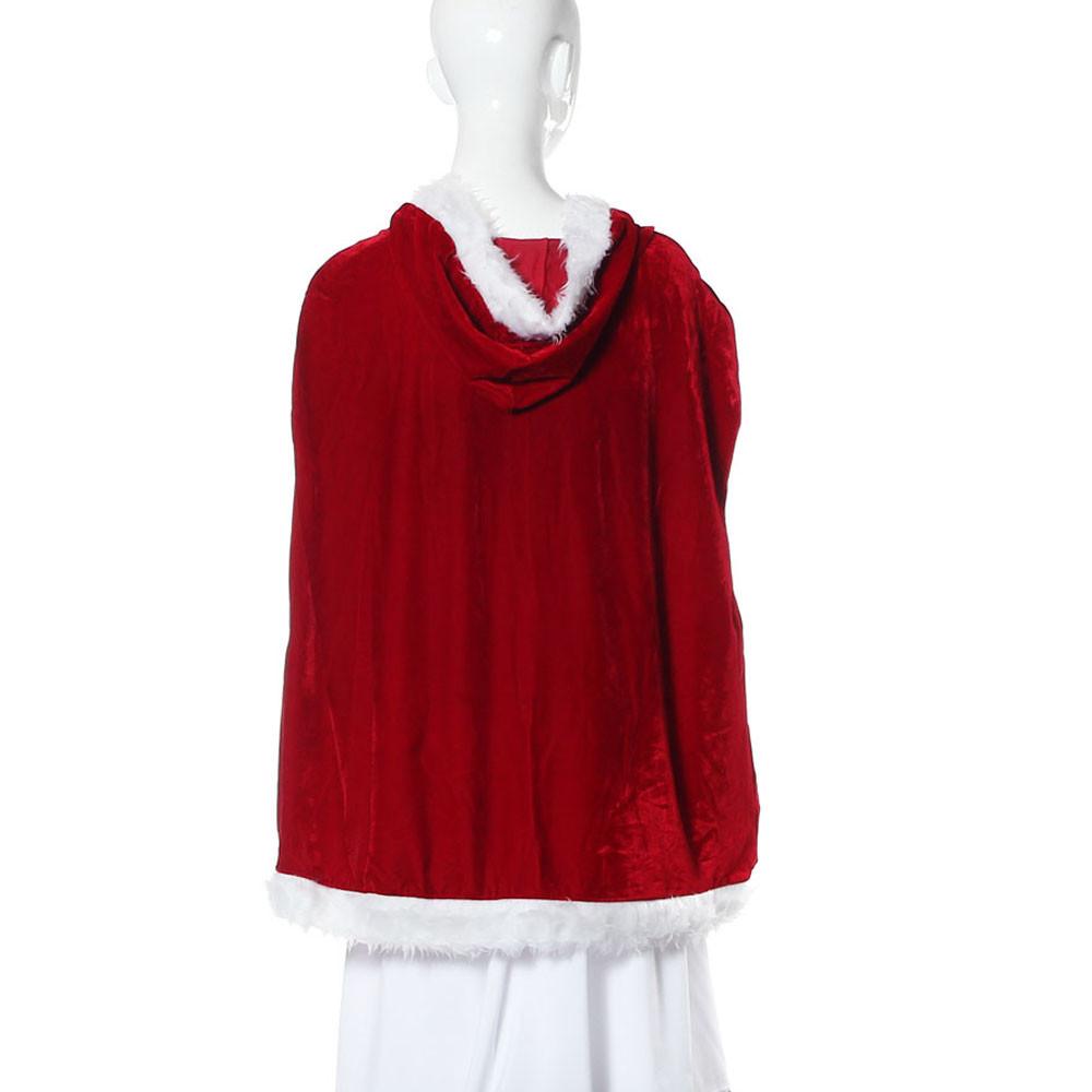 Red Velvet Christmas Hooded Cape Cloak Costume – sparklingselections
