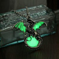 Punk Luminous Dragon Pendants Necklaces – sparklingselections