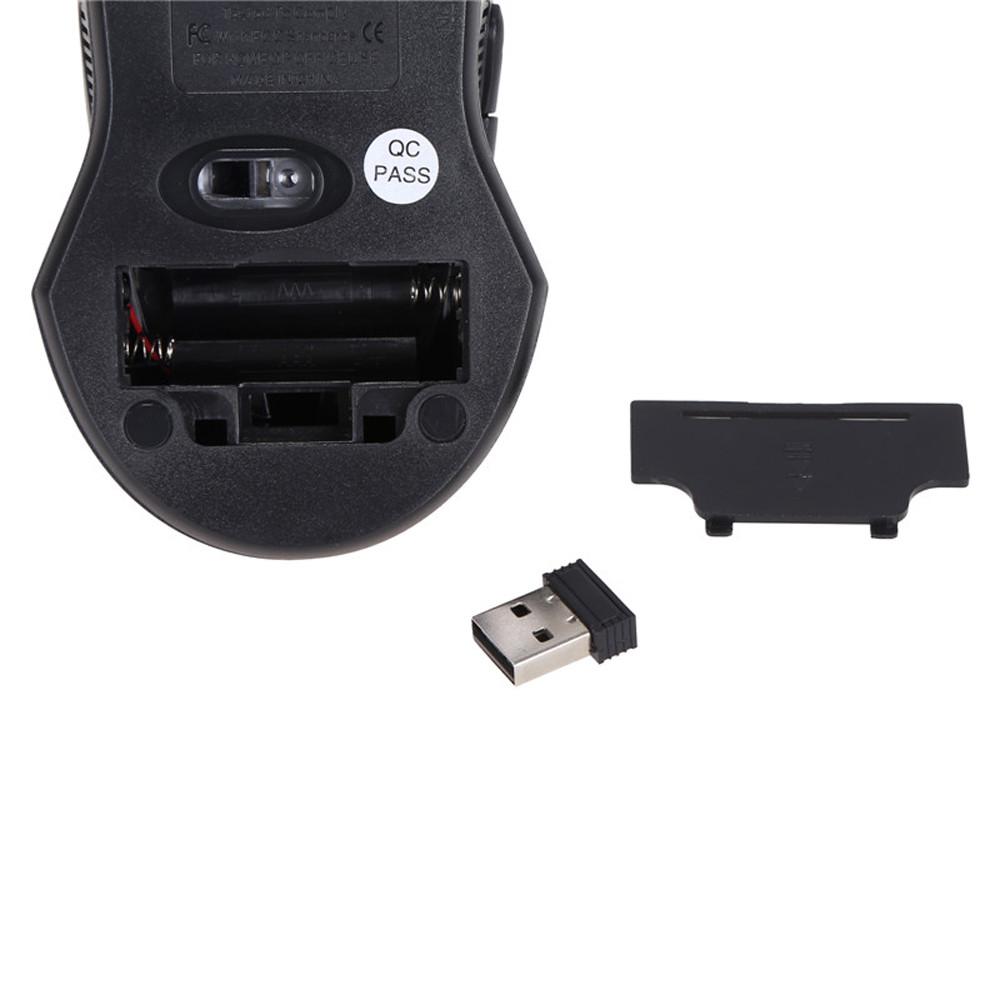 New Optical Cordless USB Receiver Mice For Laptop Desktop ...