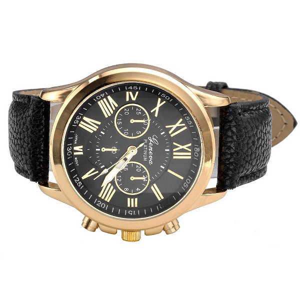 Men Casual Fashion Roman Numerals Wristwatch and Best Watch for Men ...